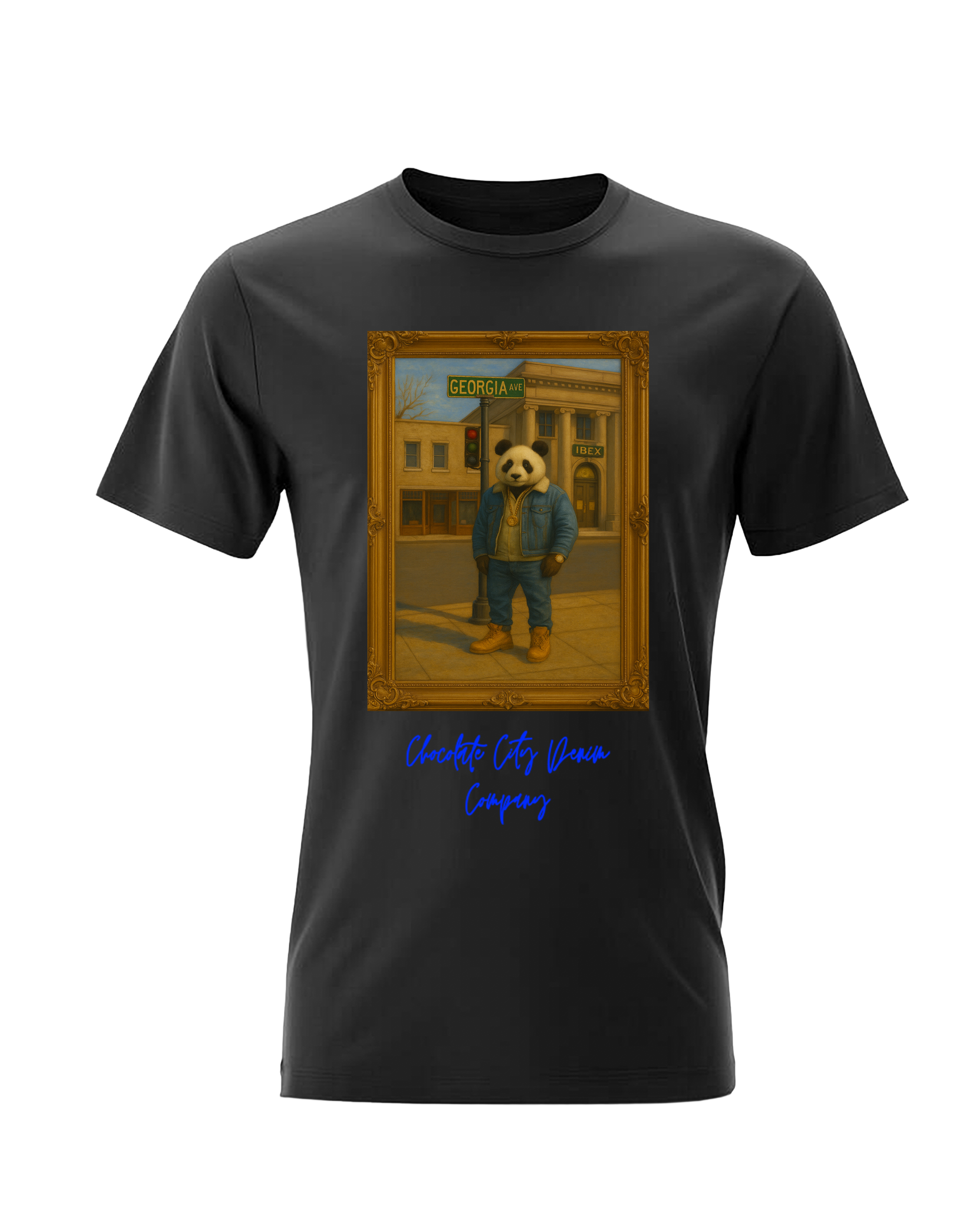 Joe Panda In The City T-Shirt - Urban DC Streetwear | Chocolate City ...